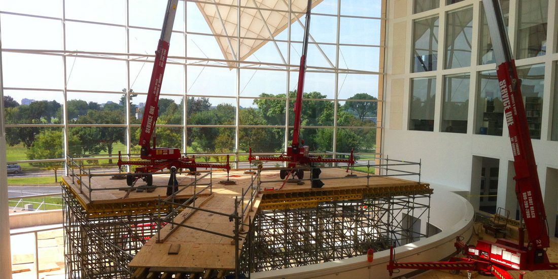Atrium Lifts – Compact Booms | Service One Access